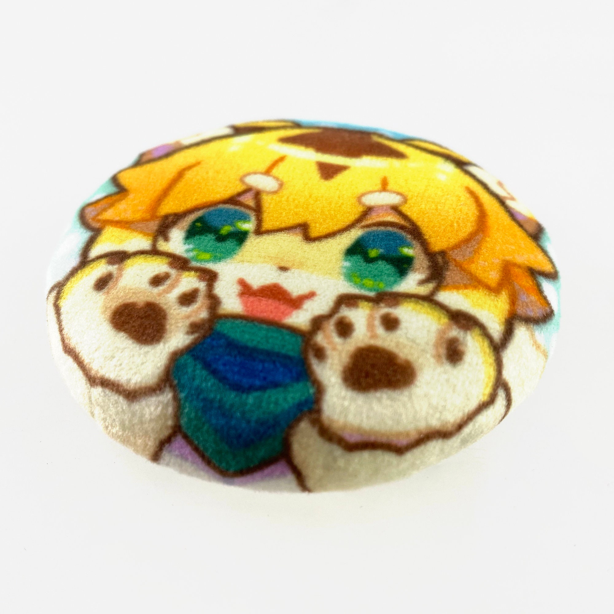 Mia - Squishy Minky Button - Etsy