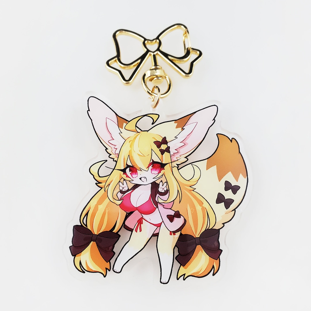 Amelie - Clear Acrylic Charm - Etsy