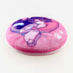 Plum - Squishy Minky Button - Etsy