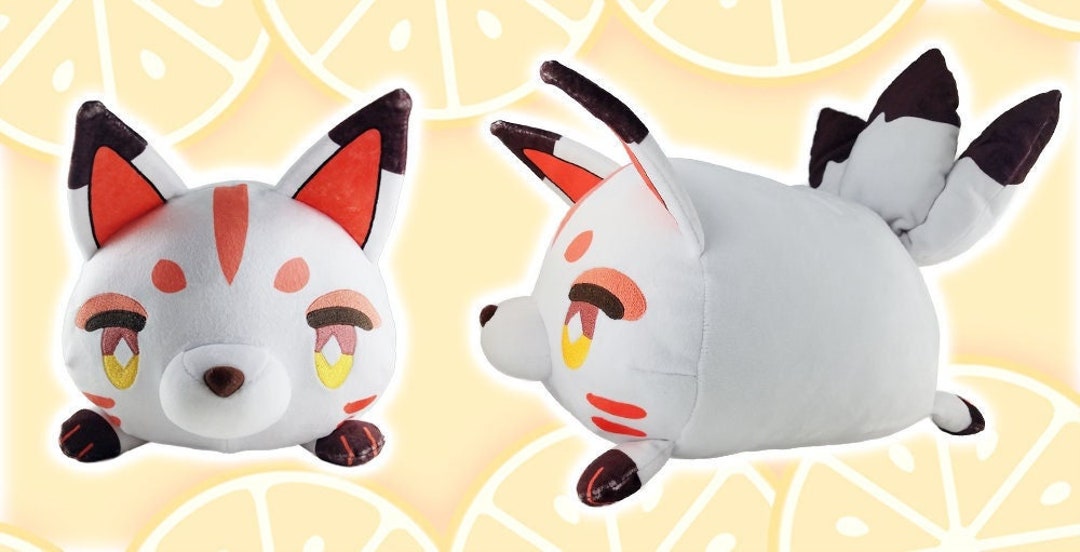 Tofu the Kitsune Mochi Plush - Etsy UK