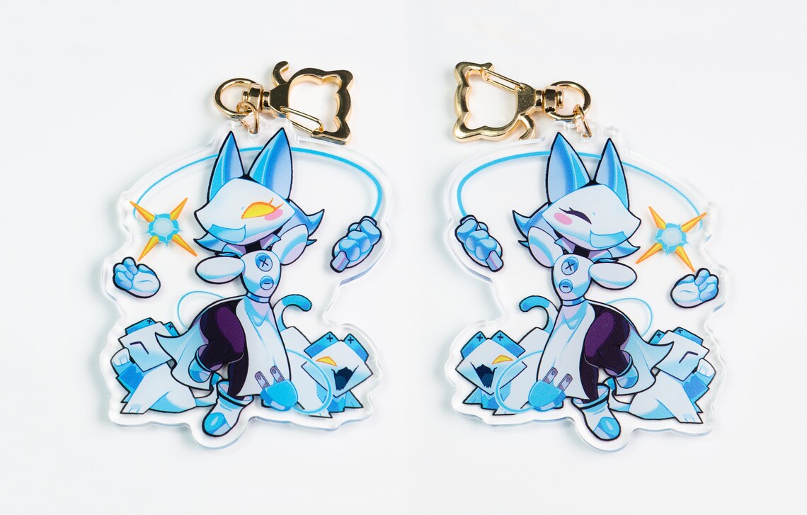 Deltarune - Clear Acrylic Charms - Etsy