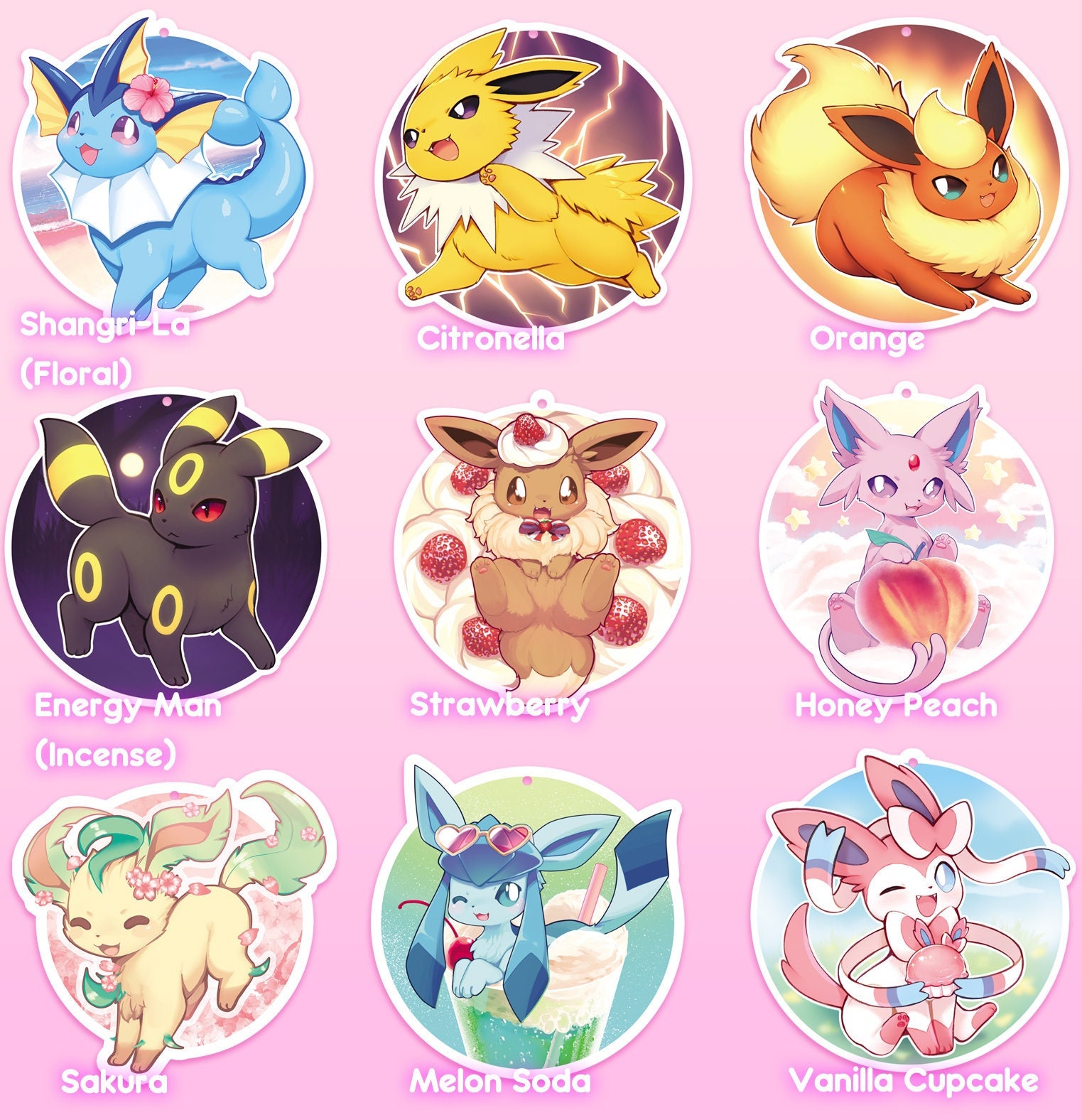 Sexy Pokemon Eevee Evolutions