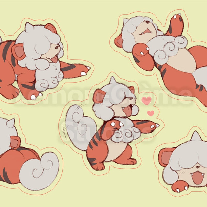 Growlithe - Etsy