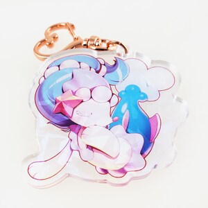 Primarina - Holographic Acrylic Charm - Etsy