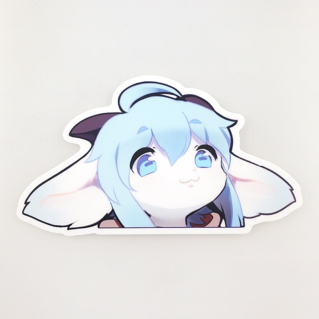 Mineral Peeker - Vinyl Sticker - Etsy