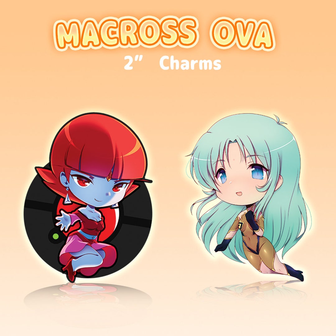 Macross OVA Clear Acrylic Charms - Etsy