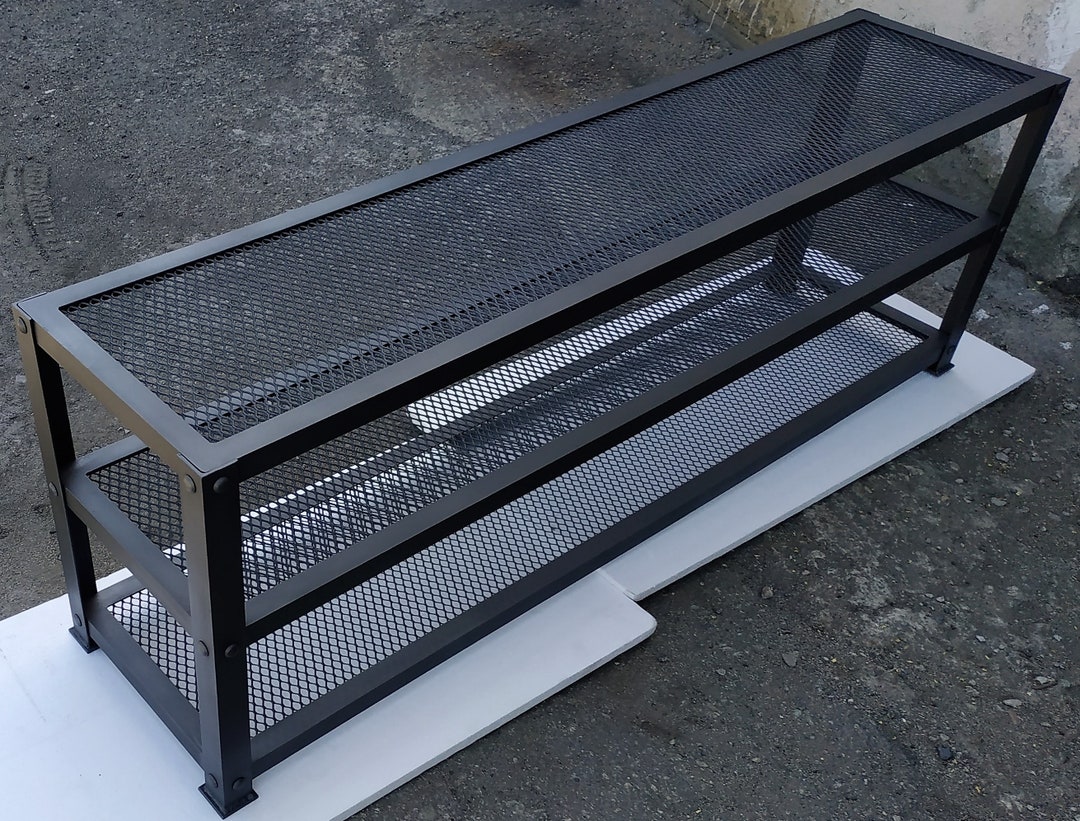 Industrial Shoe Rack Shoe Storage Shoe Organiser Hallway Entryway Shelf ...