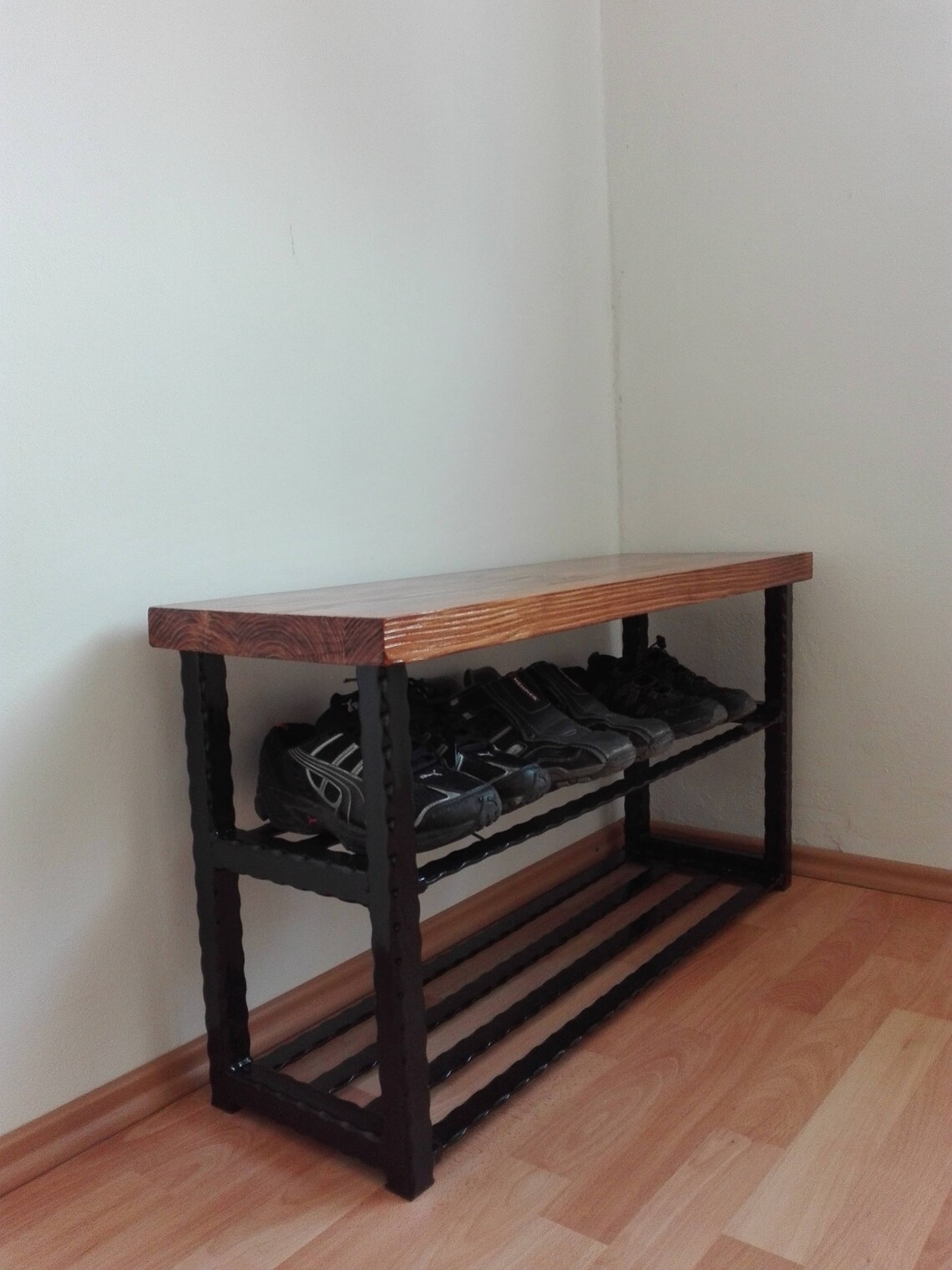 Shoe Bench Handmade Shoe Rack Shoe Stand Shoe Organiser Shoe Storage ...