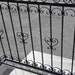 Vintage Wrought Iron French Balcony Railing Unit Balustrades Handmade ...