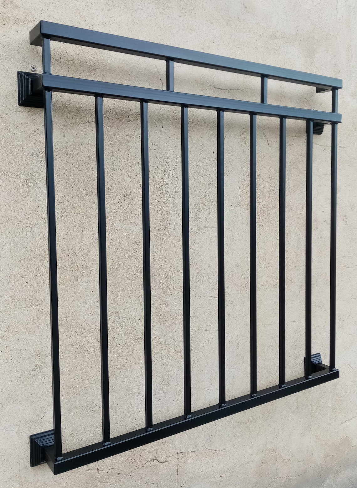Industrial French Balcony Railing Unit Handmade Handrail Balustrades - Etsy