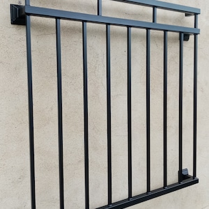 Industrial French Balcony Railing Unit Handmade Handrail Balustrades - Etsy