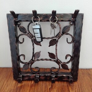 Vintage Key Hanger Home Wall Hook Key Holder Rack Home Metal - Etsy