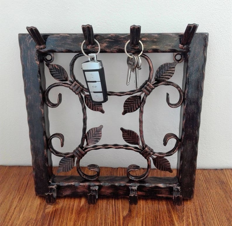 Vintage Key Hanger Home Wall Hook Key Holder Rack Home Metal | Etsy