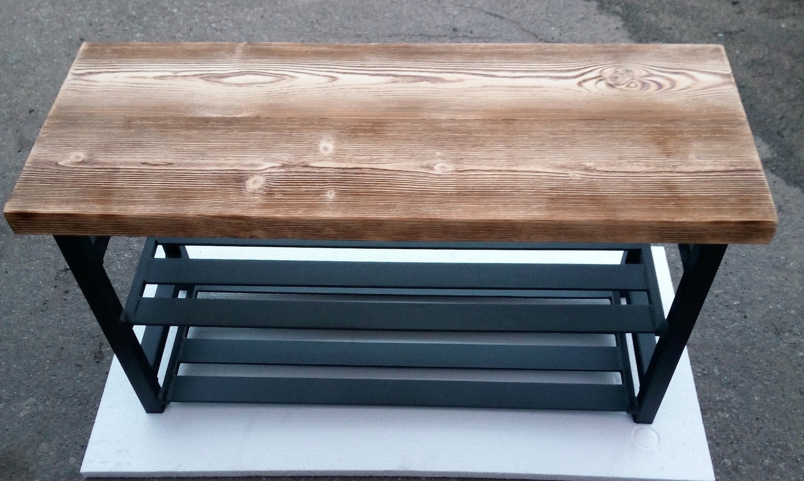 Industrial Shoe Bench Shoe Rack Shoe Stand Shoe Organiser Shoe - Etsy