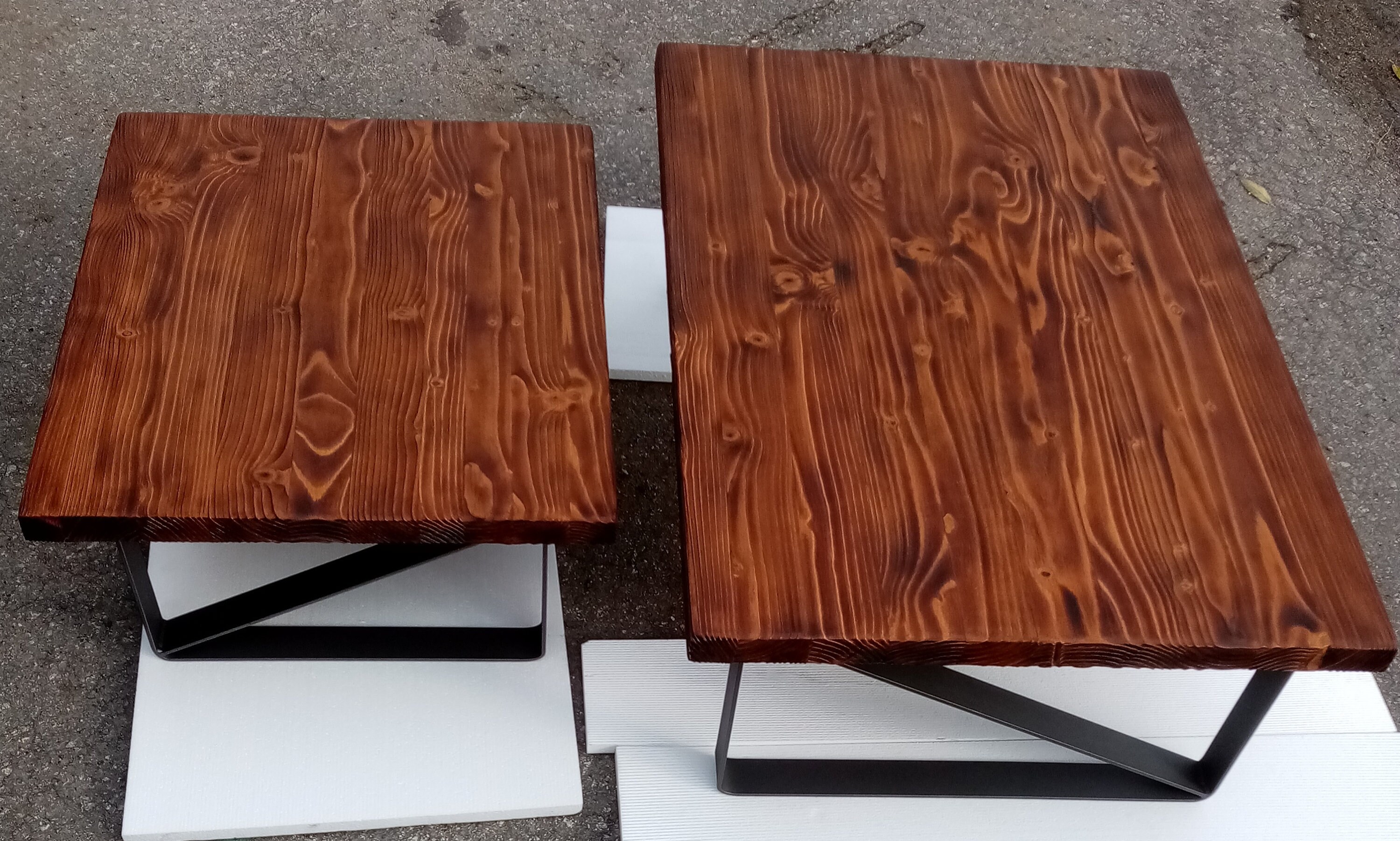 Industrial Coffee Table Set Modern Living Room Home Furniture | Etsy