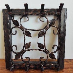 Vintage Key Hanger Home Wall Hook Key Holder Rack Home Metal - Etsy