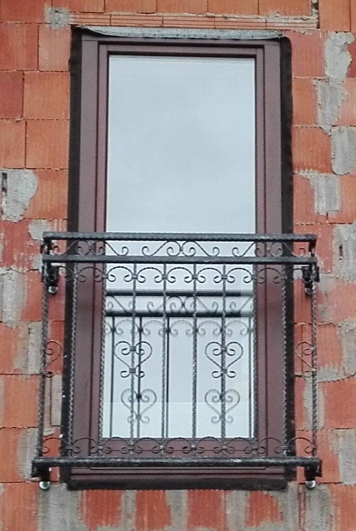 Vintage Wrought Iron French Balcony Railing Unit Balustrades | Etsy