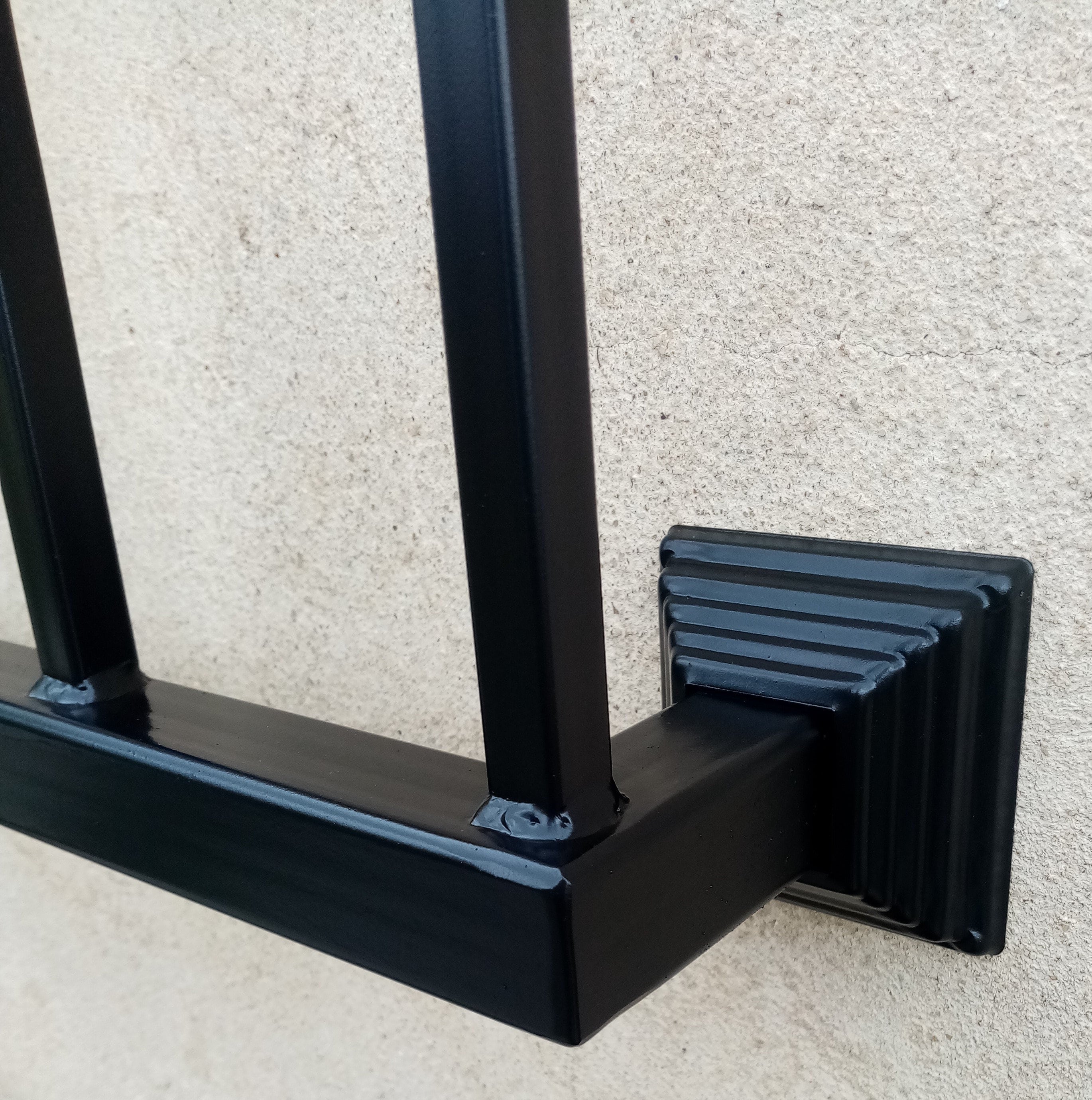 Industrial French Balcony Railing Unit Handmade Handrail - Etsy