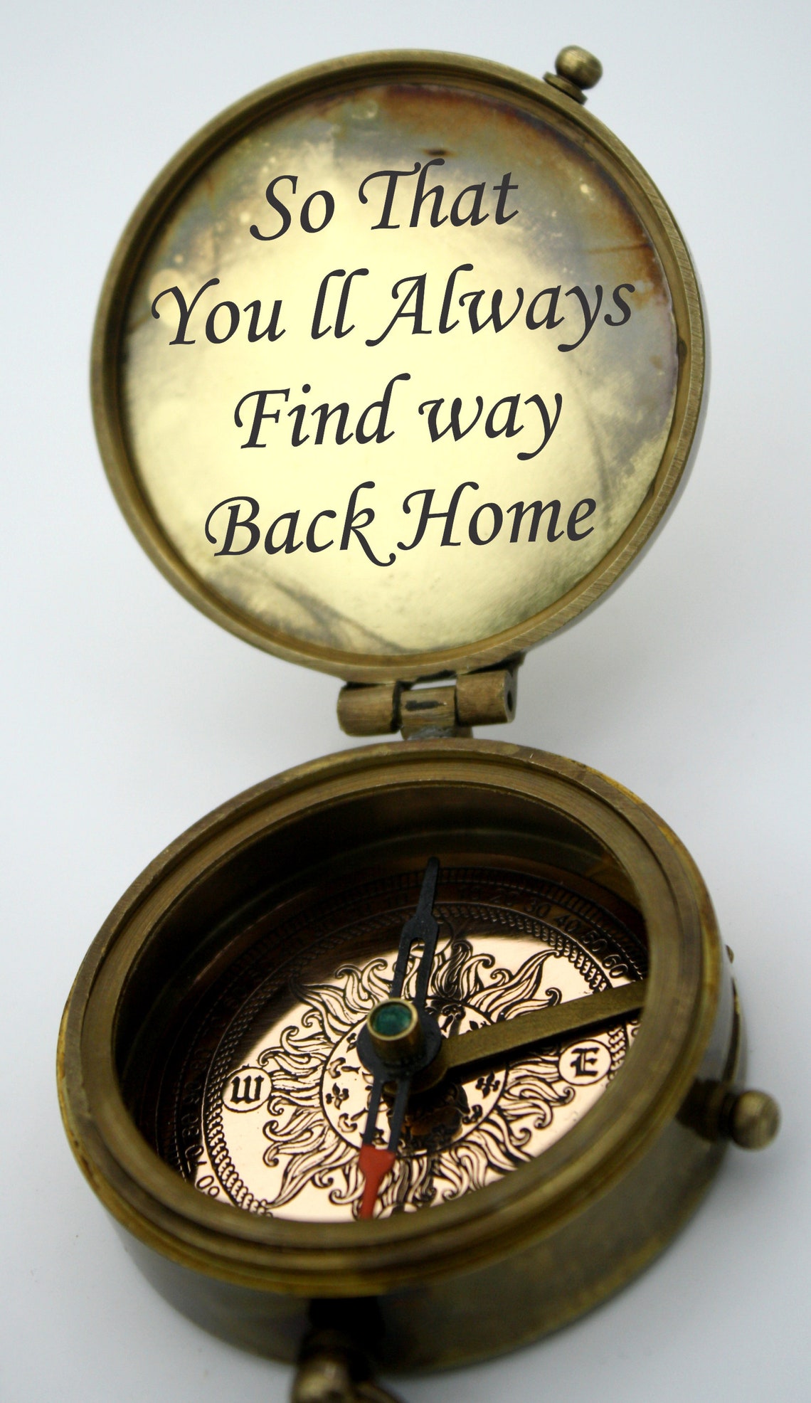 Personalized Engraved Compass Monogram Compass Groomsmen - Etsy