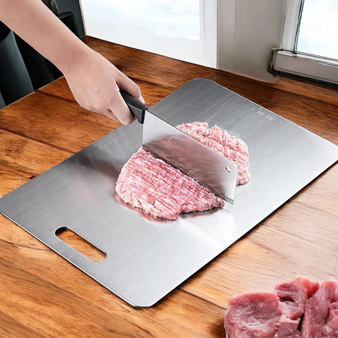 Stainless Steel Ti Cutting Board, SS Non Stick Cutting Boards for ...