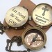 Personalized Engraved Compass, Monogram Compass, Groomsmen Gifts ...