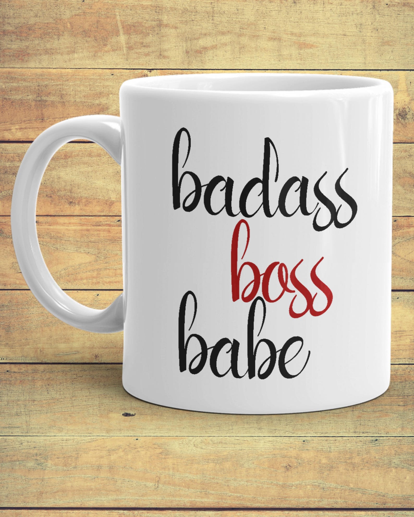 Boss Babe Badass ~ Boss Lady Gift ~ Gift for Boss ~ Girl Boss Gift ...