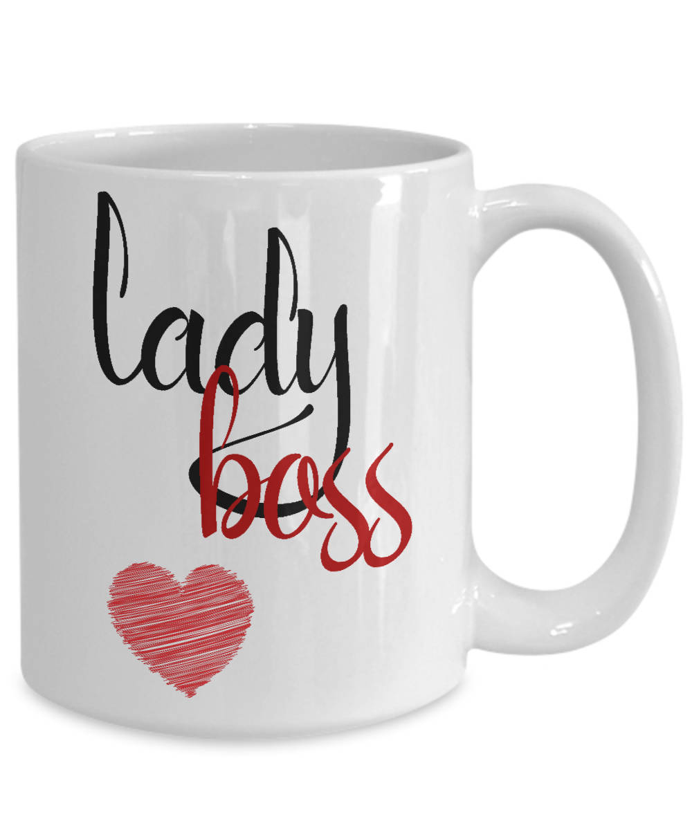 Lady Boss Gift ~ Girl Boss Mug ~ Gift for Boss Babe ~ Inspirational Mug ...