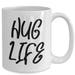 Hug Life Funny Coffee Mug 2 Sizes Available Whimsical - Etsy