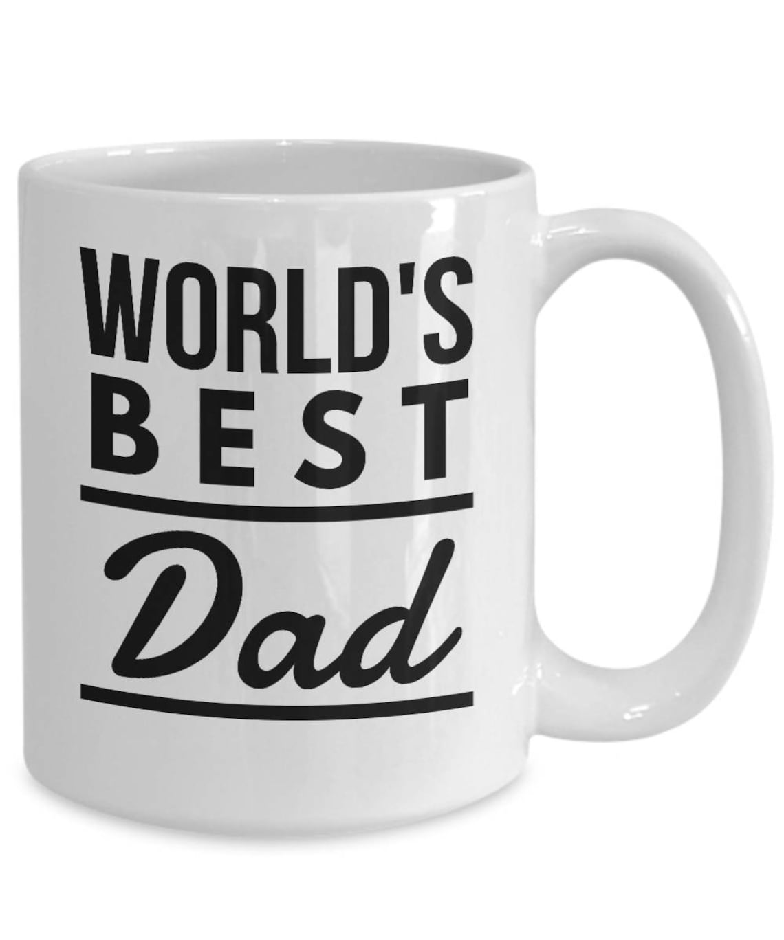 World's Best Dad Dad Coffee Mug 2 Sizes Available - Etsy