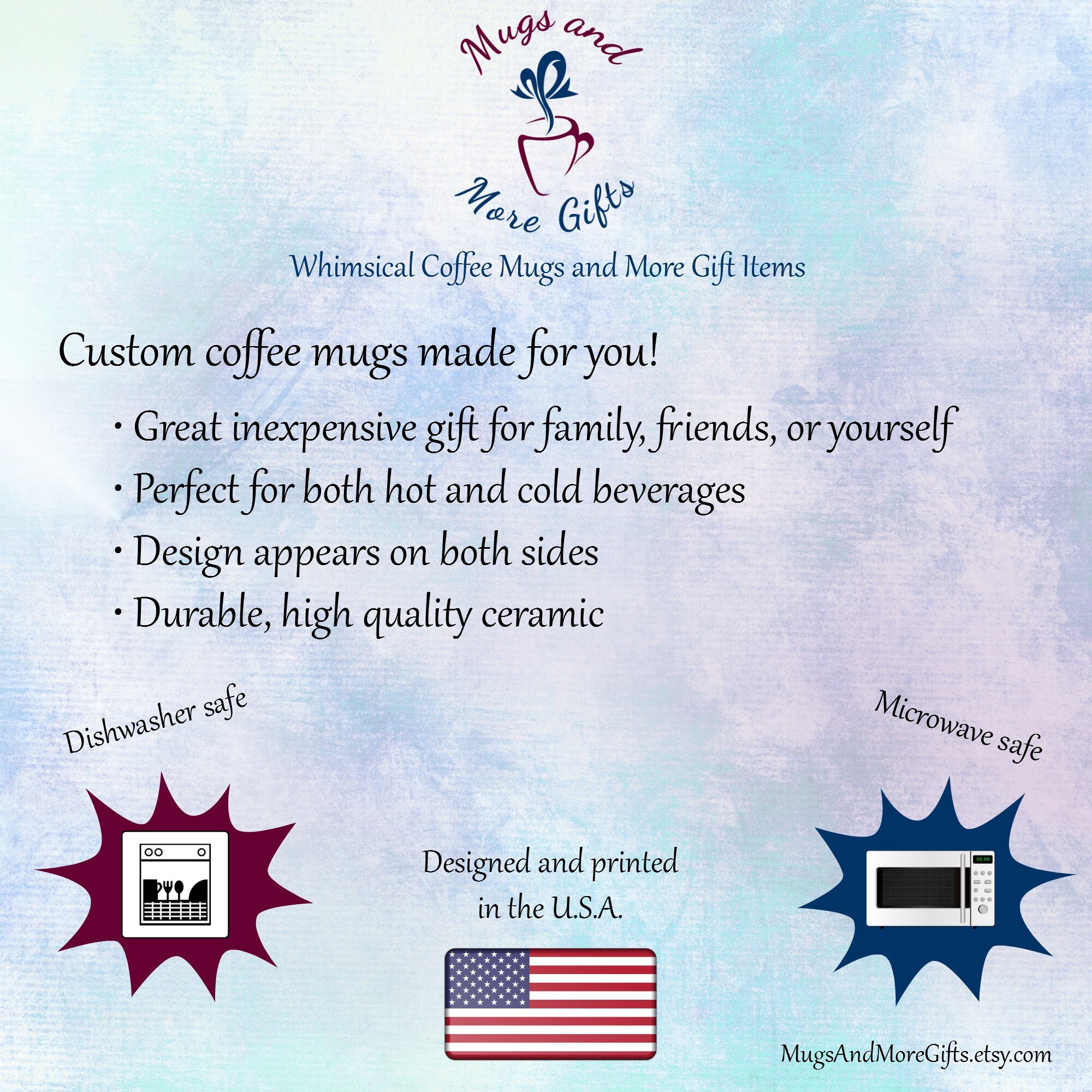 My World Without Coffee ~ Funny Coffee Mug ~ 2 Sizes Available ...