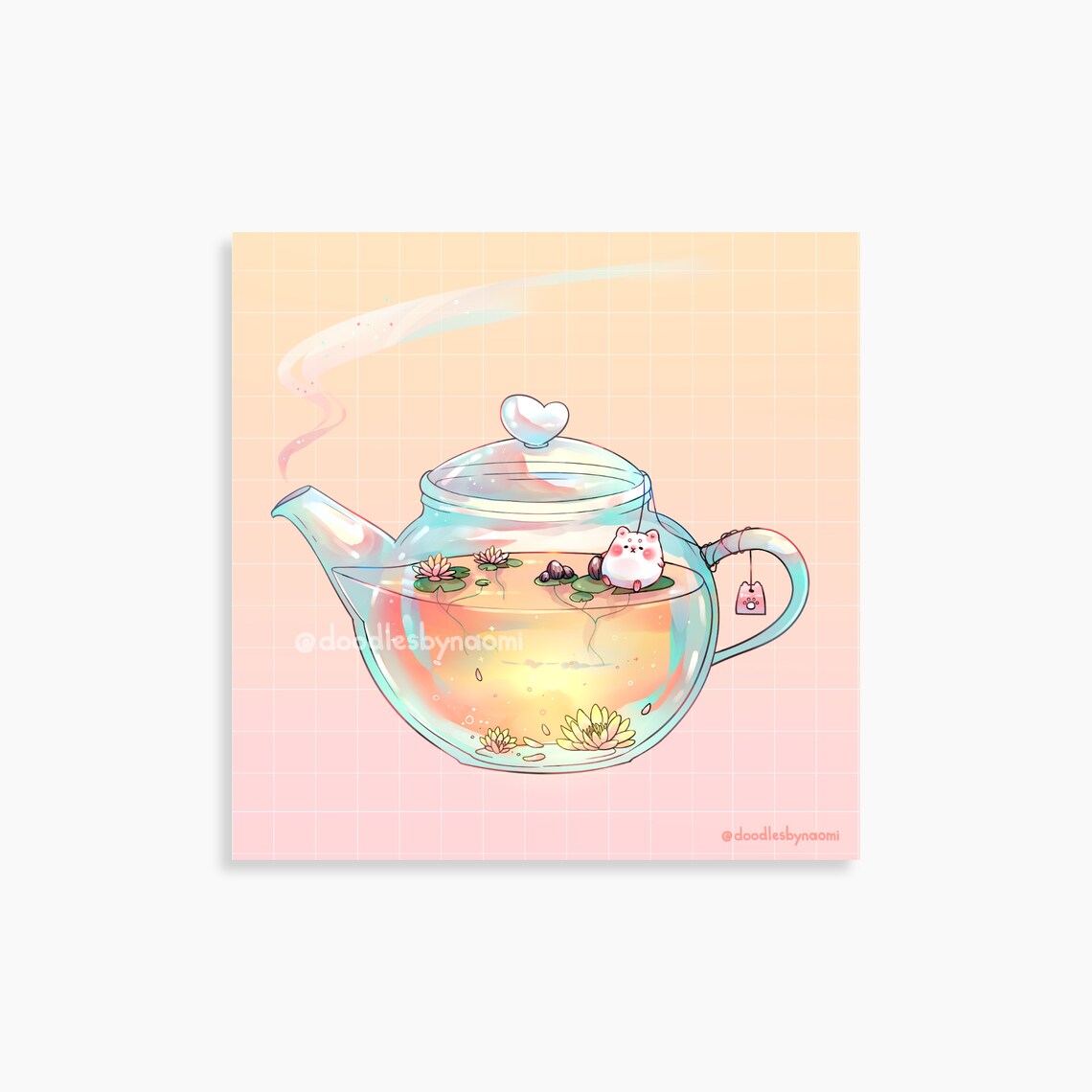 Afternoon Tea Art Print Teapot Art Print Food Art Print - Etsy Canada