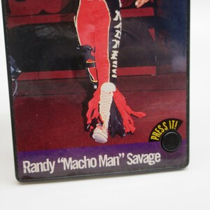 1998 Macho Man Talking Portrait - 8" Ljn Rubber - Wrestlers - Wwf Wwe ...