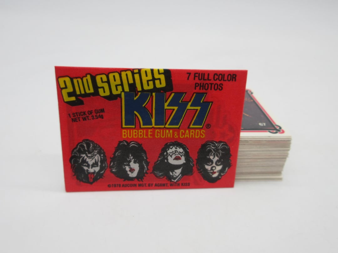 1978 KISS Complete Set 67-132 + Wrapper - Donruss - Aucoin - Topps ...