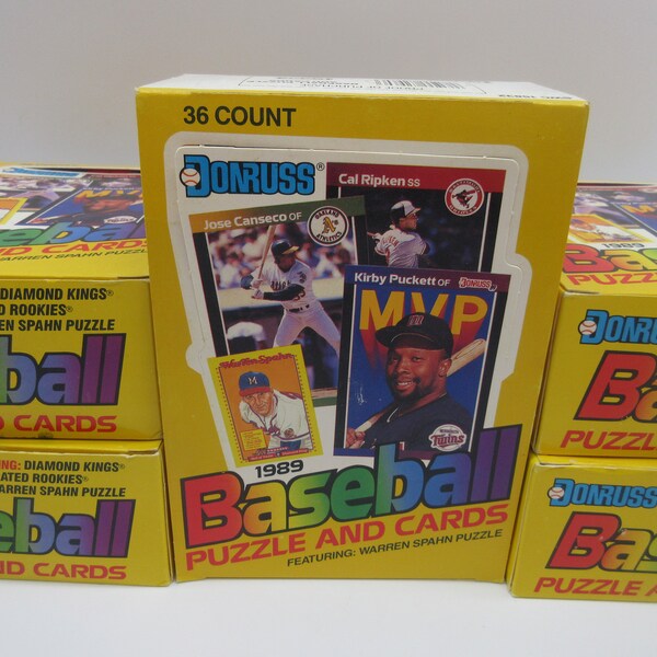 Unopened Baseball Card Box - Etsy