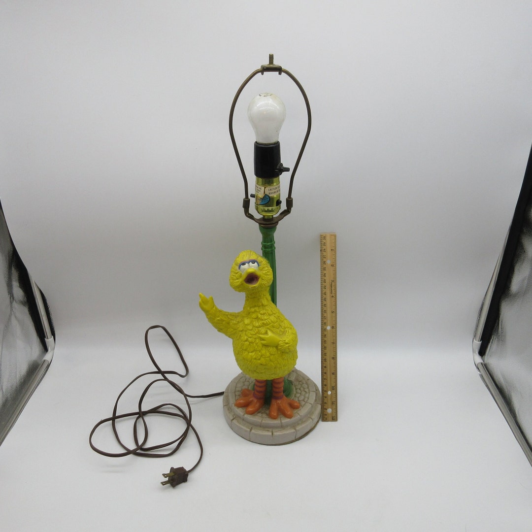 1980's BIG BIRD Light Works Sesame Street Nursery Night Light lamp - Etsy
