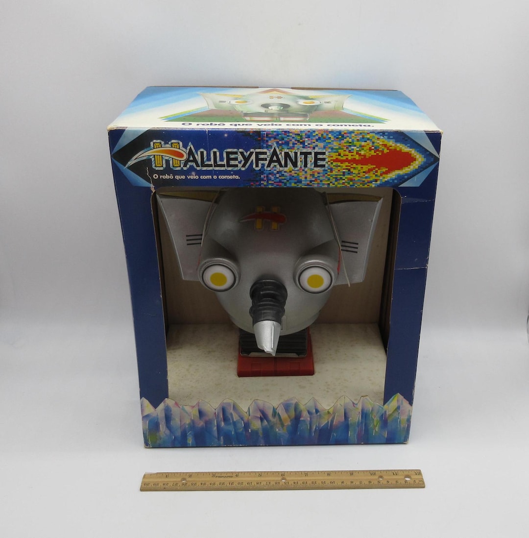 1985 *RARE* Halleyfante Robot by MIMO - Brazillian - Etsy