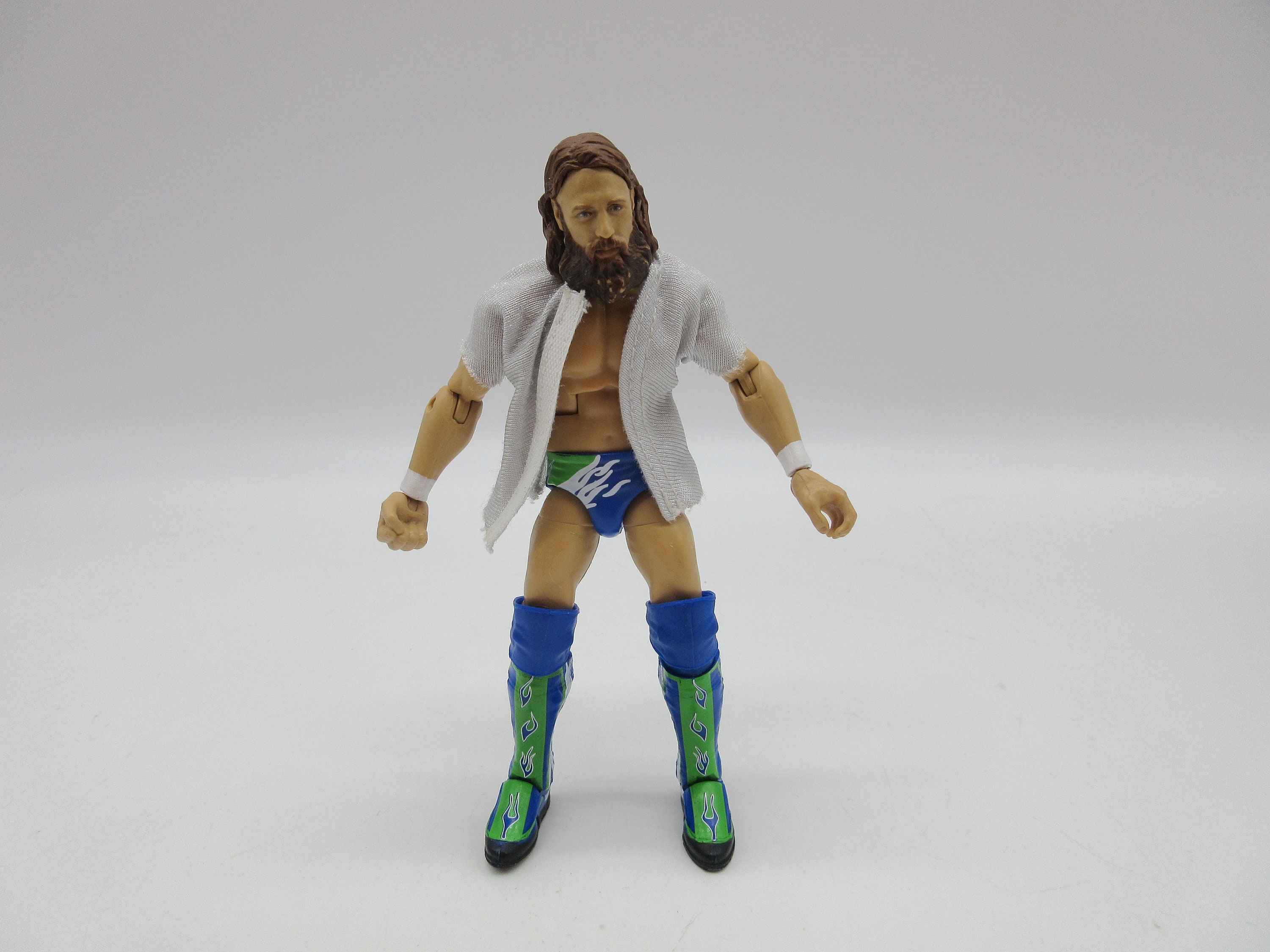 WWE Daniel Bryan Elite 68 Wrestlers Figure Wwf Wwe Wcw Jakks Pacific Mattel Elite Basic Etsy UK