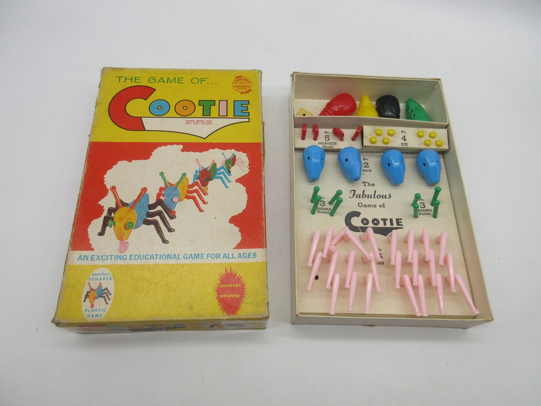 1949 COOTIE Bug Game 100% Complete Schaper Board Game - Etsy