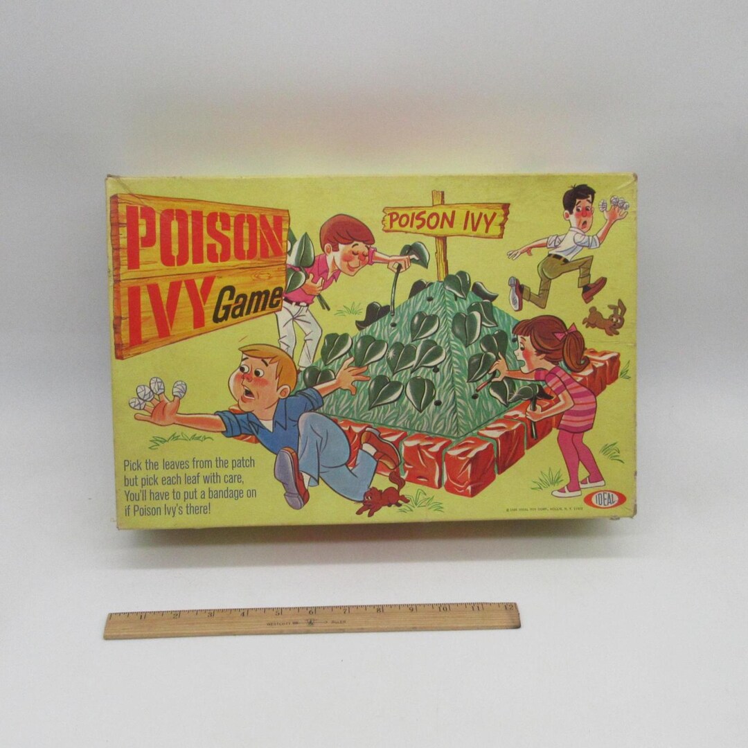 1969 POISON IVY 100% Complete - Ideal Board Game - Milton Bradley ...