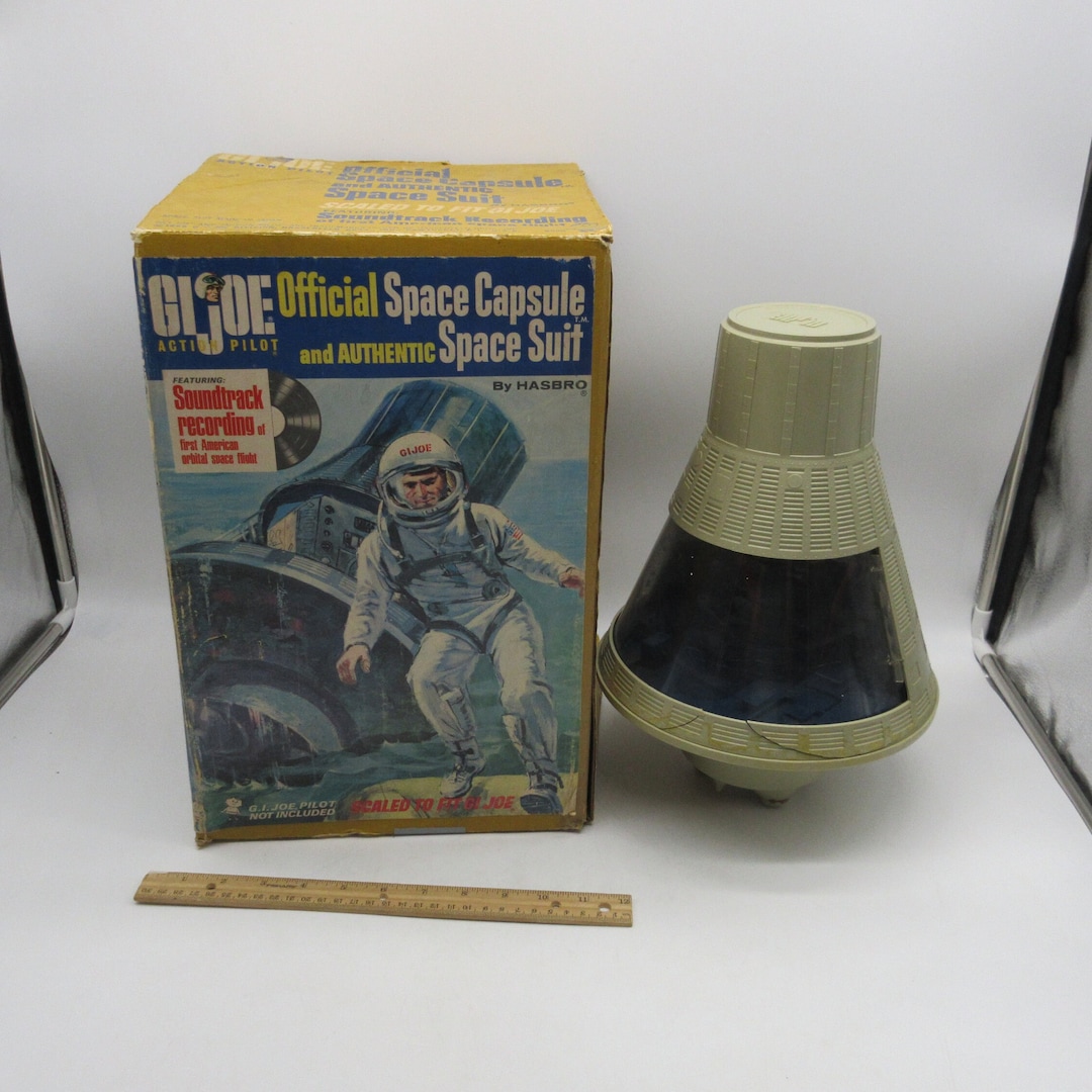 1966 Gi Joe SPACE CAPSULE W/ Box 12 Gi Joe Hasbro Action Figure ...