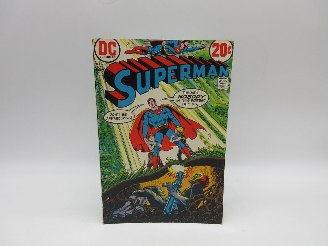 1972 SUPERMAN 257 DC Comic Book - Etsy