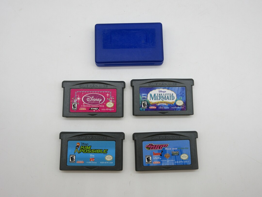2003 GAMEBOY Advance Game Lot 4 SP Game tested Cleaned - Etsy