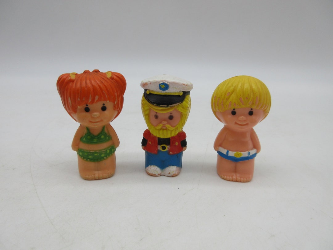 1977 Tree Tots Lighthouse Boat Captain + Girl + Boy Characters #2 ...