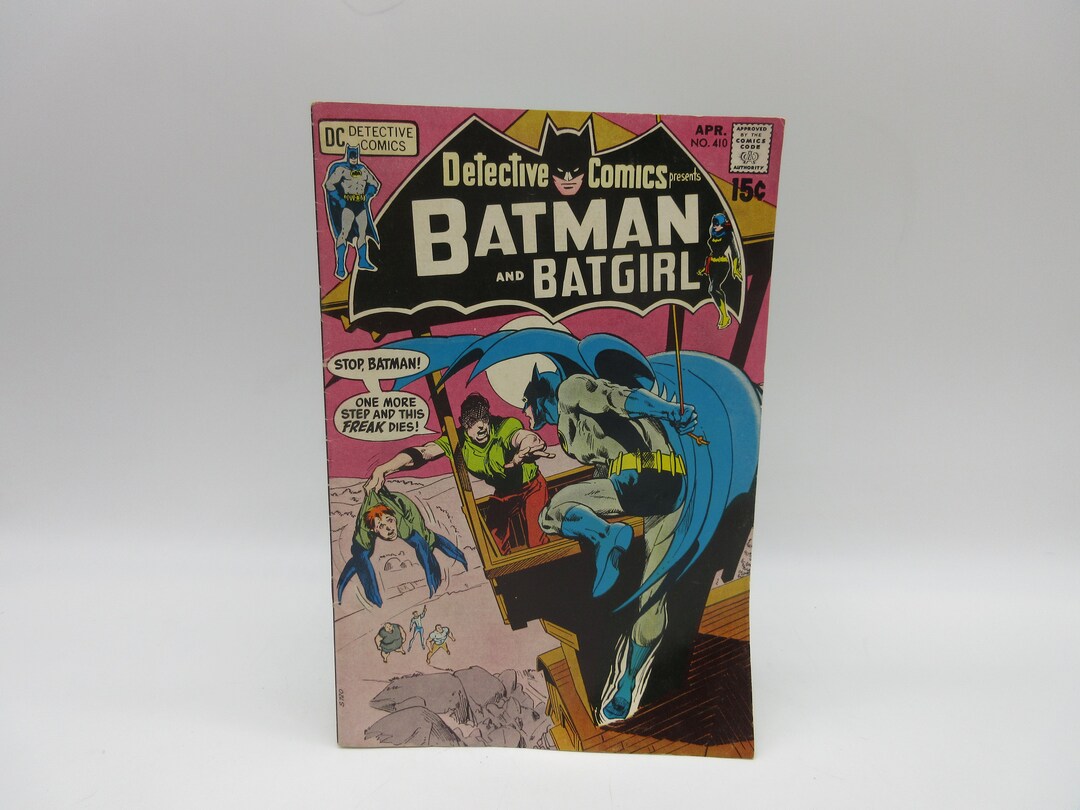 1971 BATMAN & BATGIRL 410 Detective Comics Comic Book - Etsy