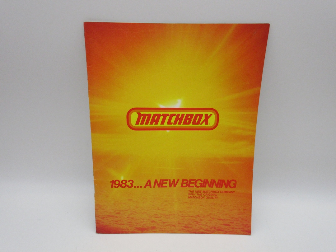 1983 MATCHBOX Dealer Catalog Advertisement - Die-cast - Brochure ...