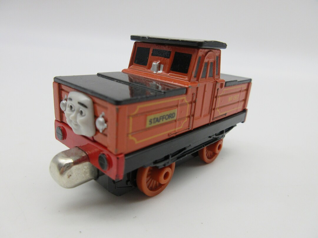 STAFFORD #2 Thomas the Tank Engine - Die-cast - Square Magnet - Wooden ...