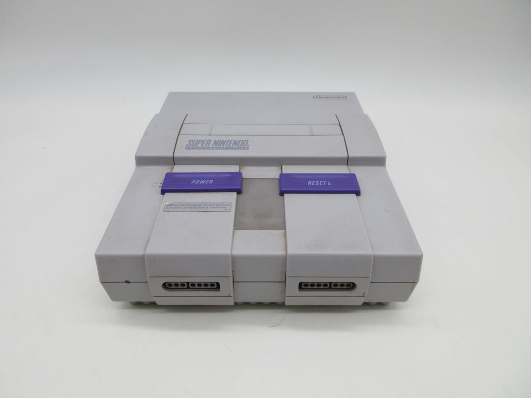 1992 Super Nintendo System for Parts or Repair - Control Deck (SNES ...