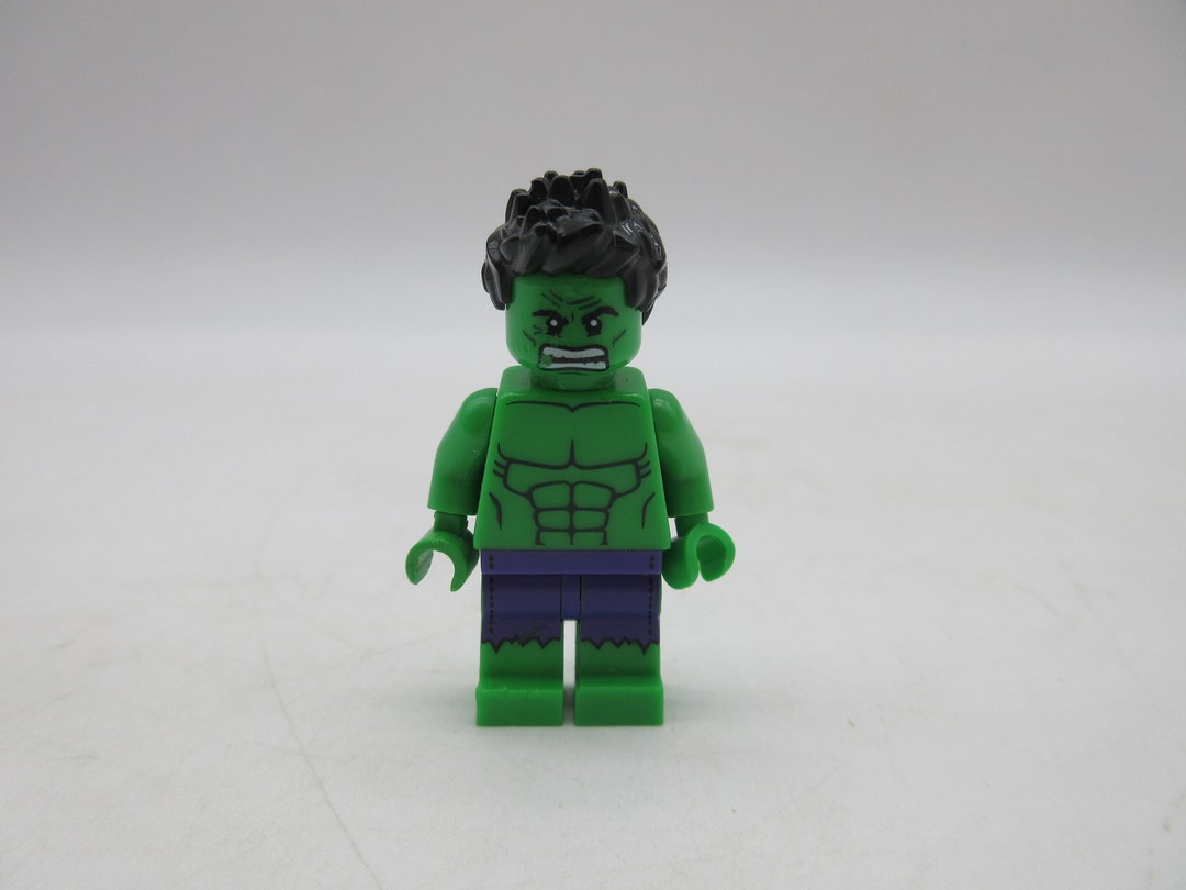 Vintage HULK Marvel - Super Hero - LEGO Mini Figure Minifigures - Etsy