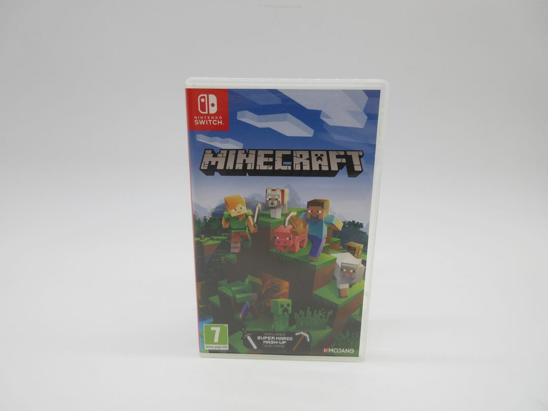 MINECRAFT Nintendo Switch (SNES) Super Nintendo (tested + Cleaned) - Etsy
