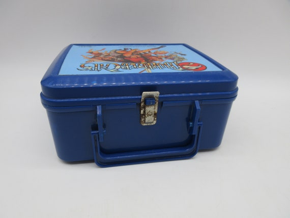 1986 *Rare* THUNDERCATS Plastic LUNCHBOX w/ Thermos -… - Gem